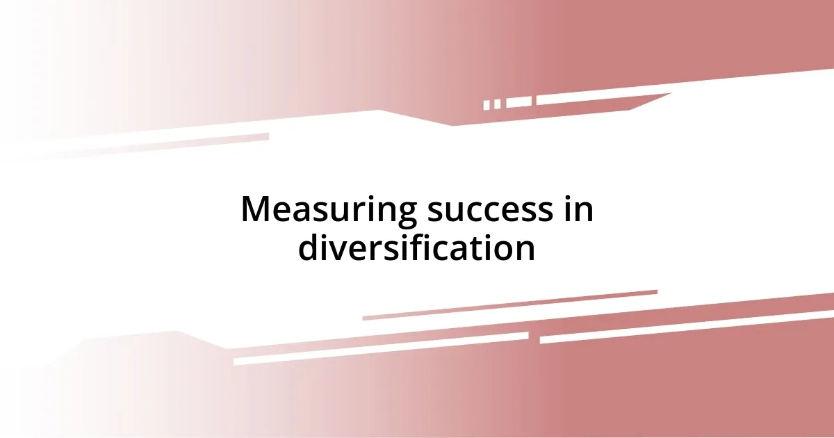 My thoughts about diversification techniques / stuartreid.co.za